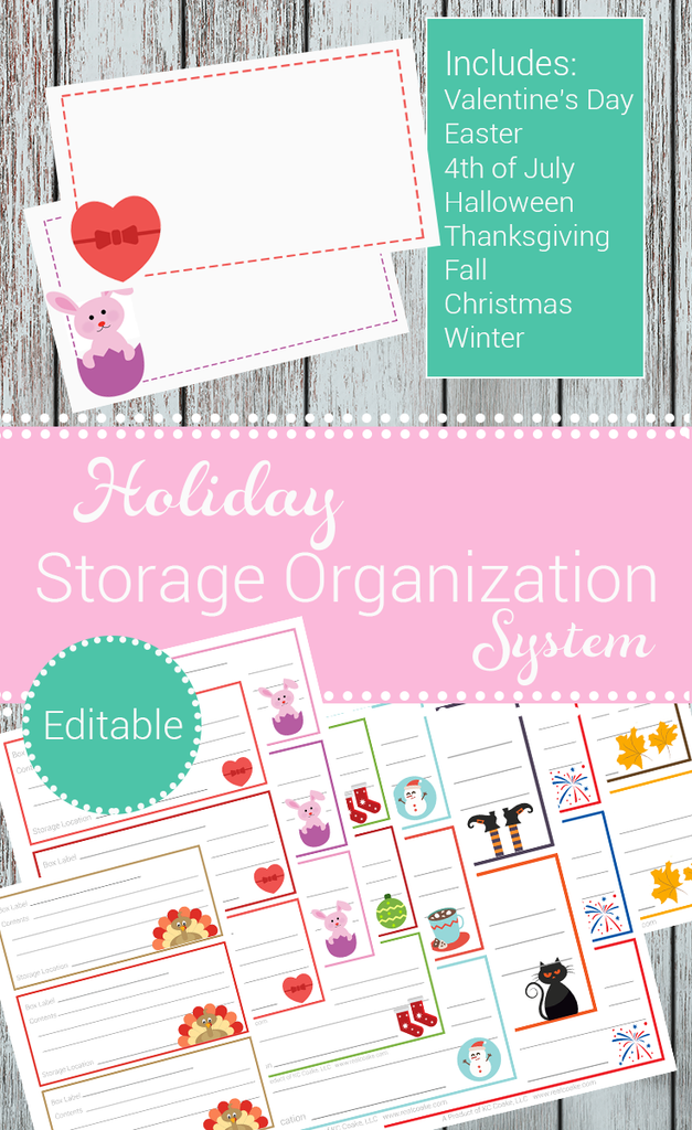 Holiday Storage Organization System – Real Creative Real Organized